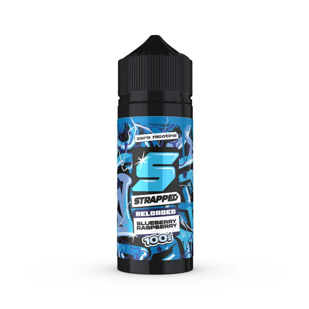 Strapped Reloaded - Blueberry Raspberry 100ml/3mg — Vape Nation