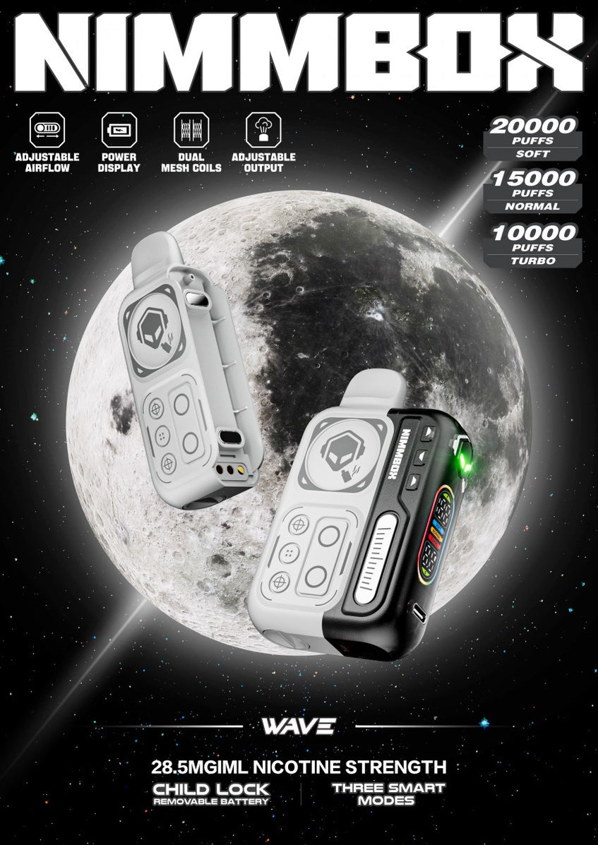 Nimmbox Wave -Starter Kit 20k Puffs Vanilla Spice — Vape Nation