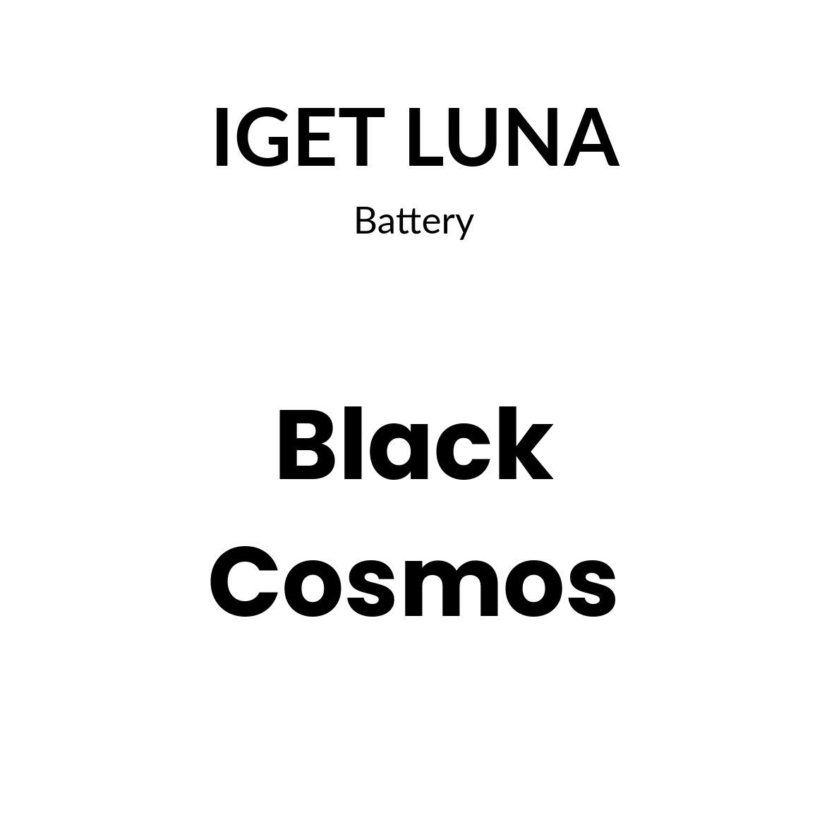 IGET LUNA KP13000 Device – Black Cosmos — Vape Nation