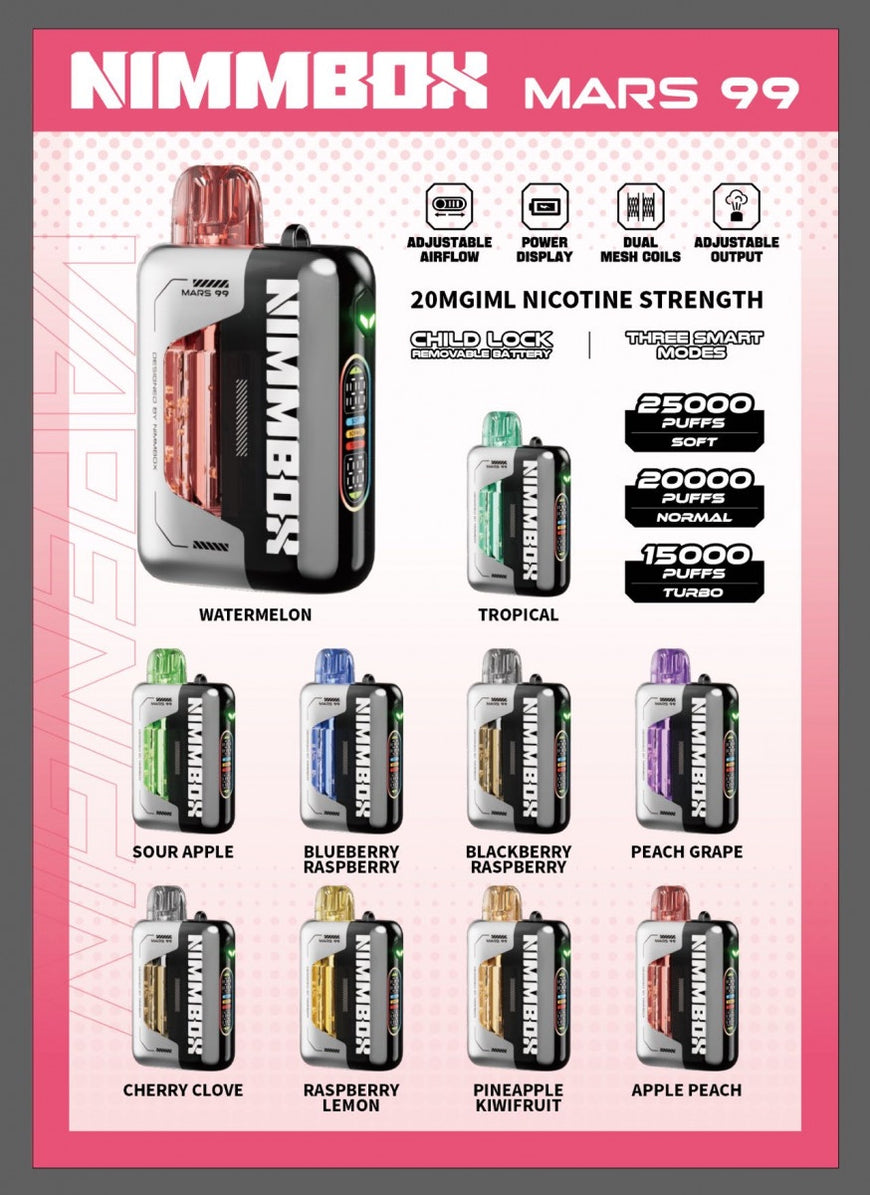 Nimmbox 25K — Vape Nation