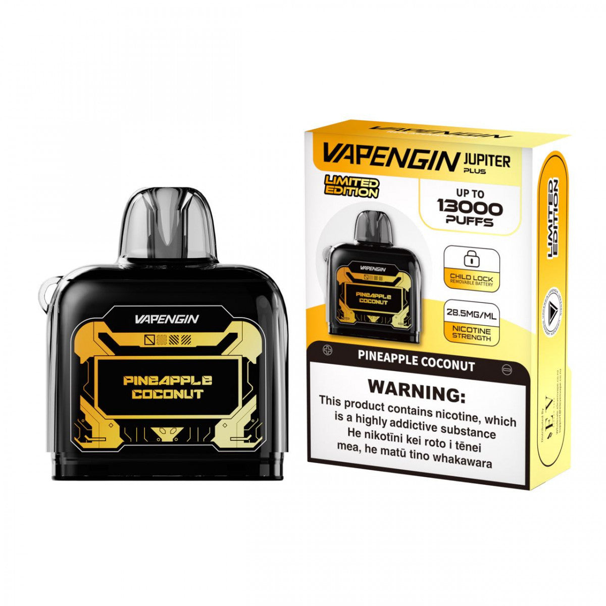 VAPENGIN Jupiter 2 Plus 13000 Puffs - Pod Pineapple Coconut — Vape Nation
