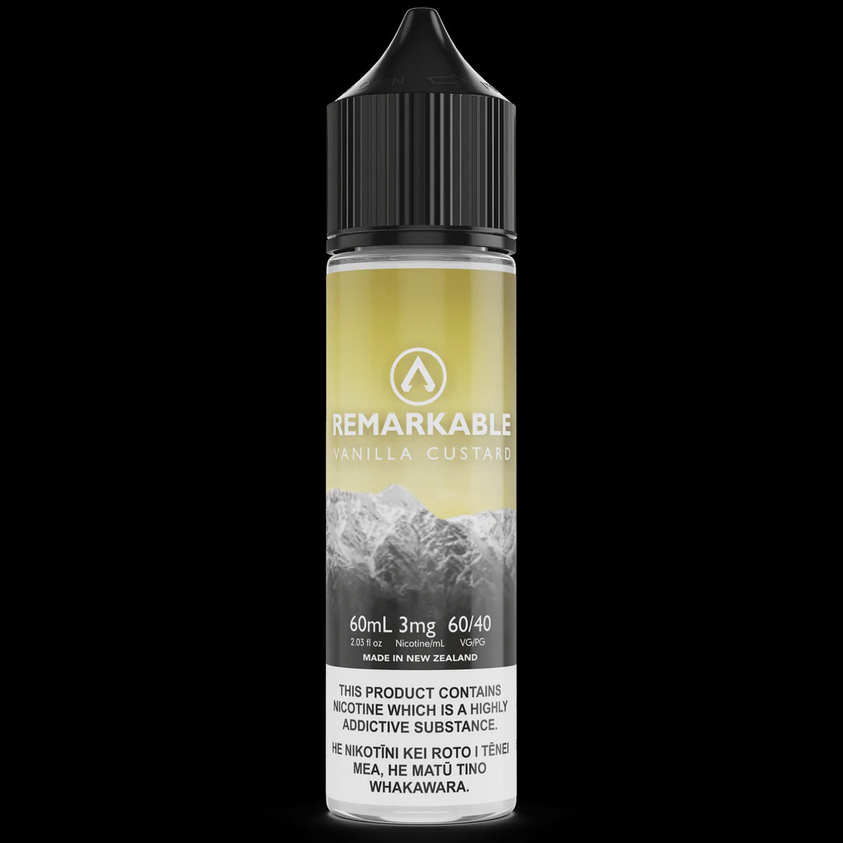 Remarkable - Vanilla Custard 60ml/3mg — Vape Nation