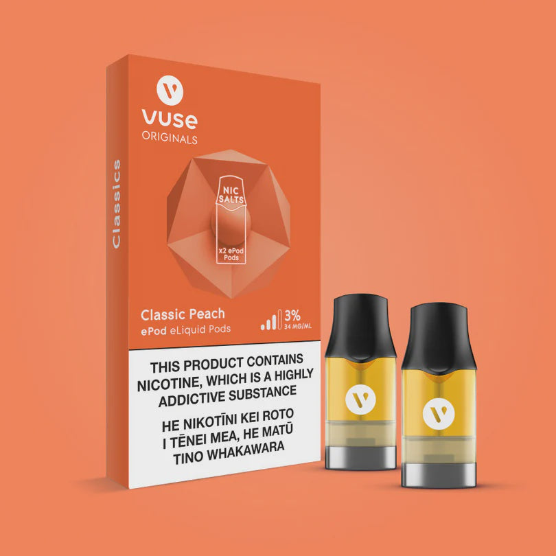 VUSE ePod e liquid Pod - Classic Peach 4% — Vape Nation