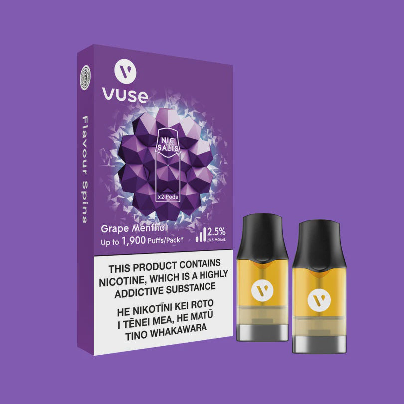 VUSE ePod e liquid Pod - Grape Menthol 2.5% — Vape Nation
